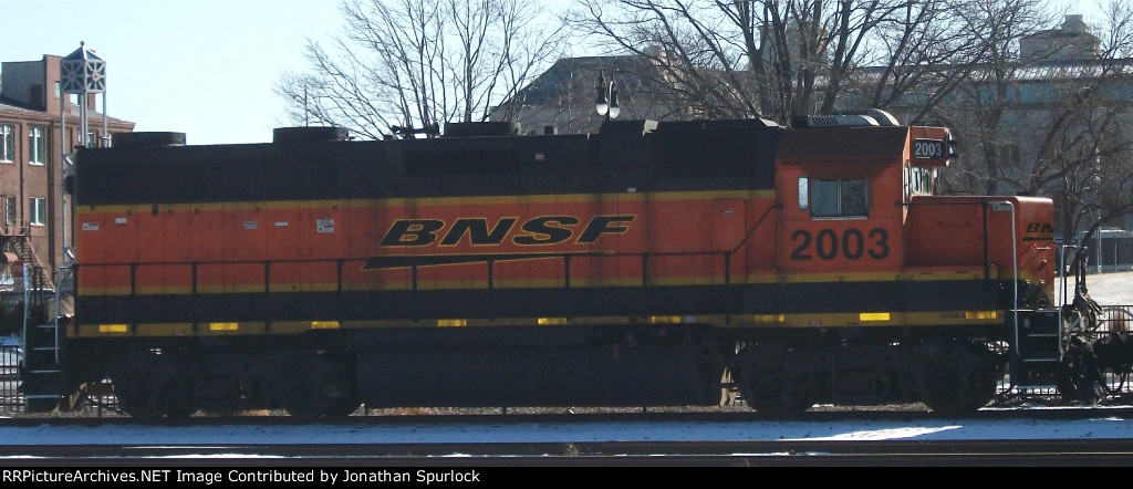 BNSF 2003, engineer's side